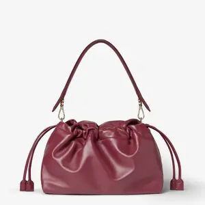 Fendi Baguette® Soft Large Dark Red Nappa Leather Bag